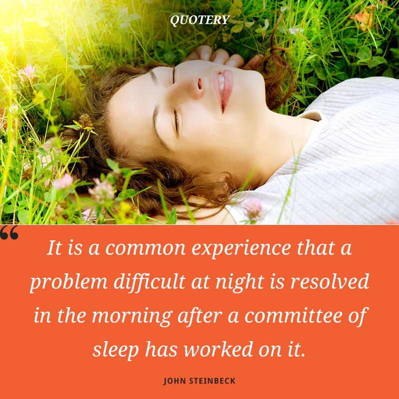 Quote | It Is a Common Experience That a Problem...